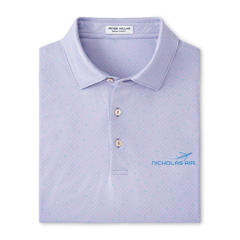Peter Millar Soriano Performance Polo - Lavender Fog – NICHOLAS AIR